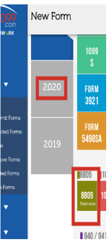 What is Form 8809 and how do I file it?