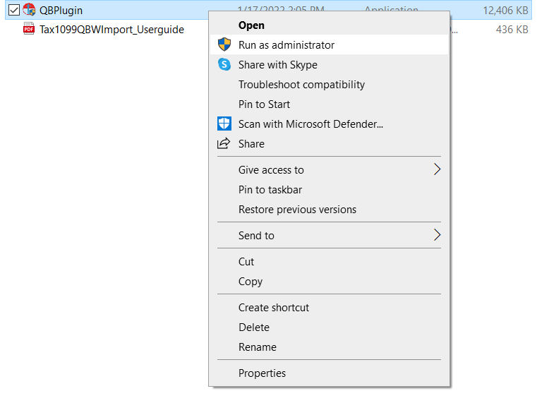 How can I install the QuickBooks Desktop Plugin?