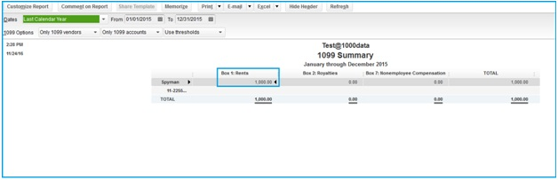 If vendors are on the 1099 detail report but not being sent to Tax1099, what should we check?