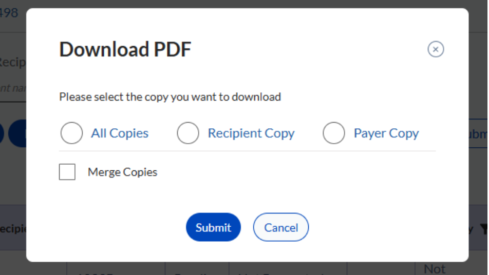 Where can I find and/or print my forms after I submit them to the IRS?
